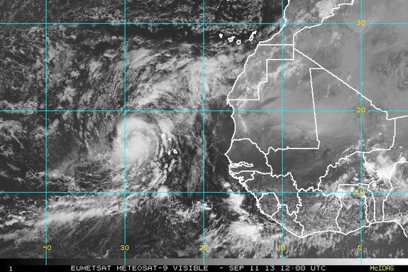Humberto is the First Atlantic Hurricane of 2013 | The Weather Gamut