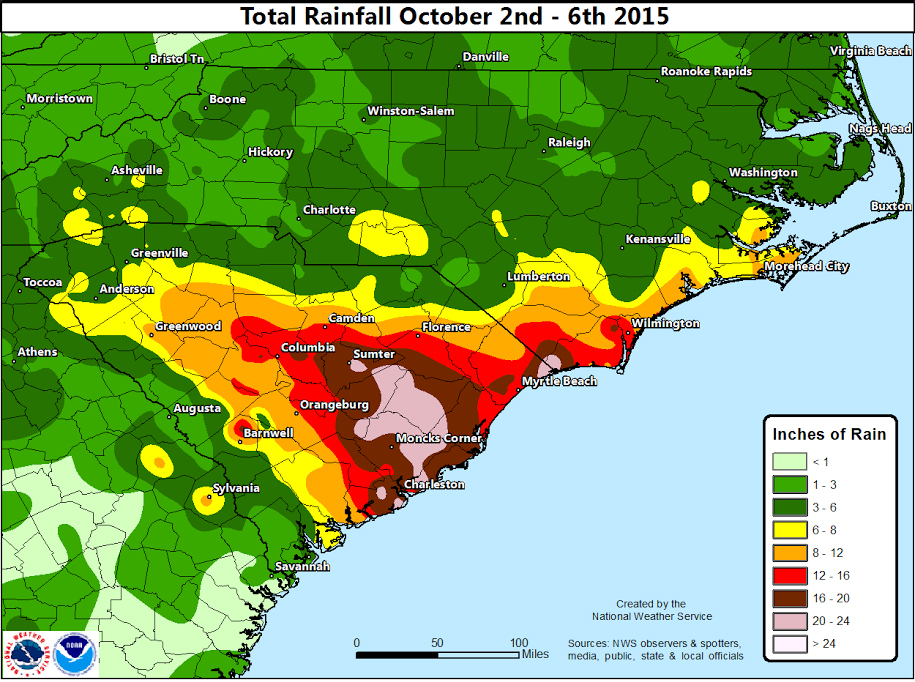 Historic Flooding in South Carolina | The Weather Gamut