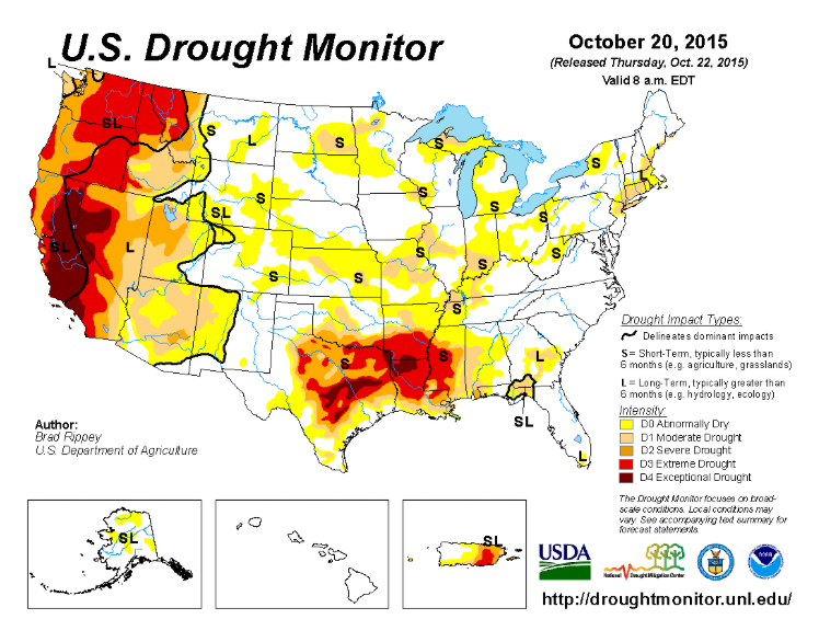 Drought Update: Autumn 2015 | The Weather Gamut